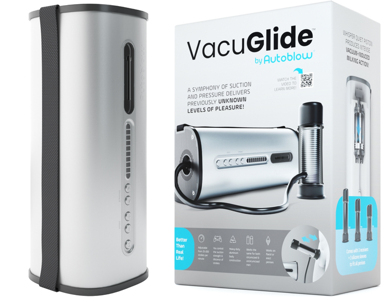 VacuGlide by Autoblow Male Milking Machine | Ultimate Penis Milker ...